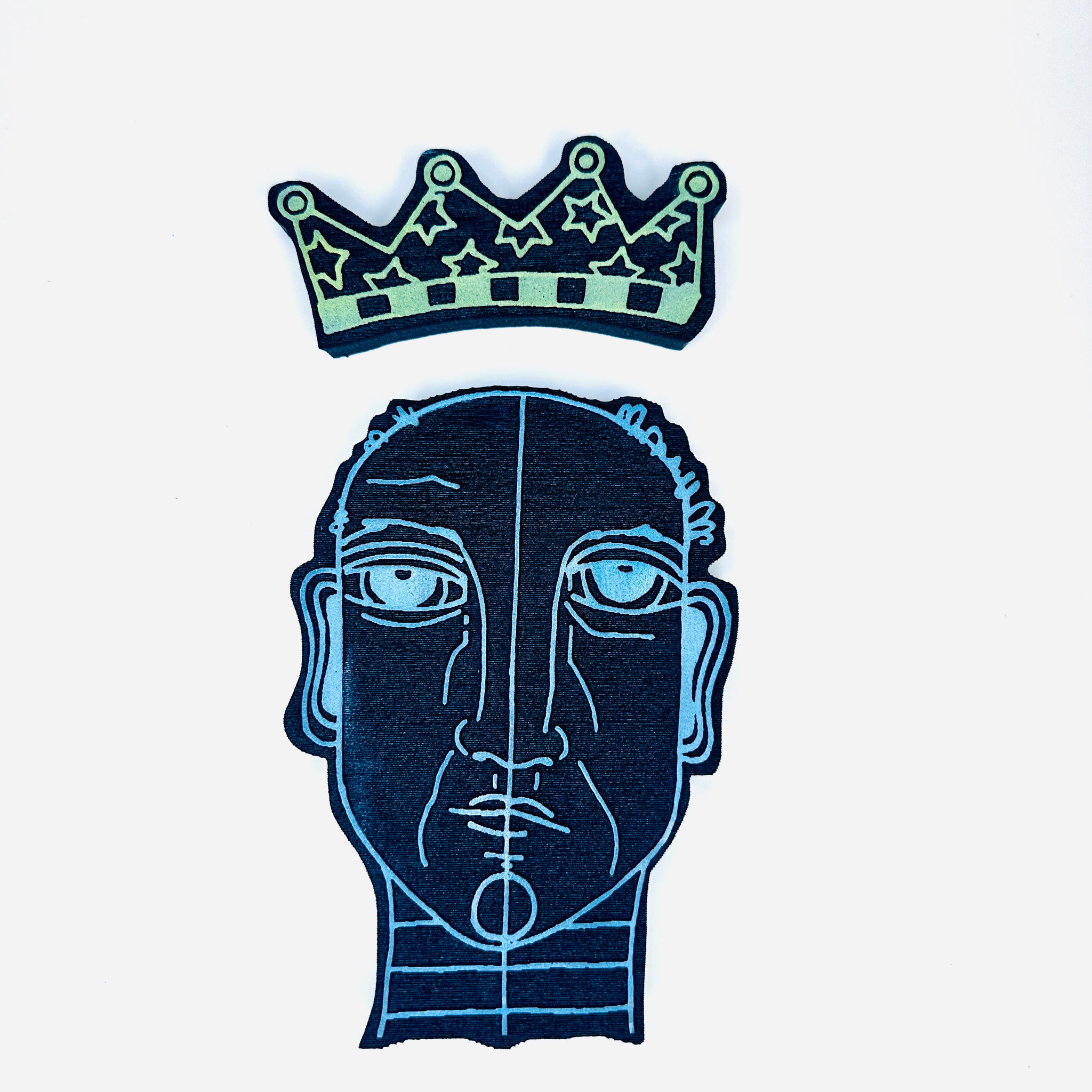 Dori Patrick | Split Head Polka Dot Crown (Set 2) | Foam Stamps (Set o ...