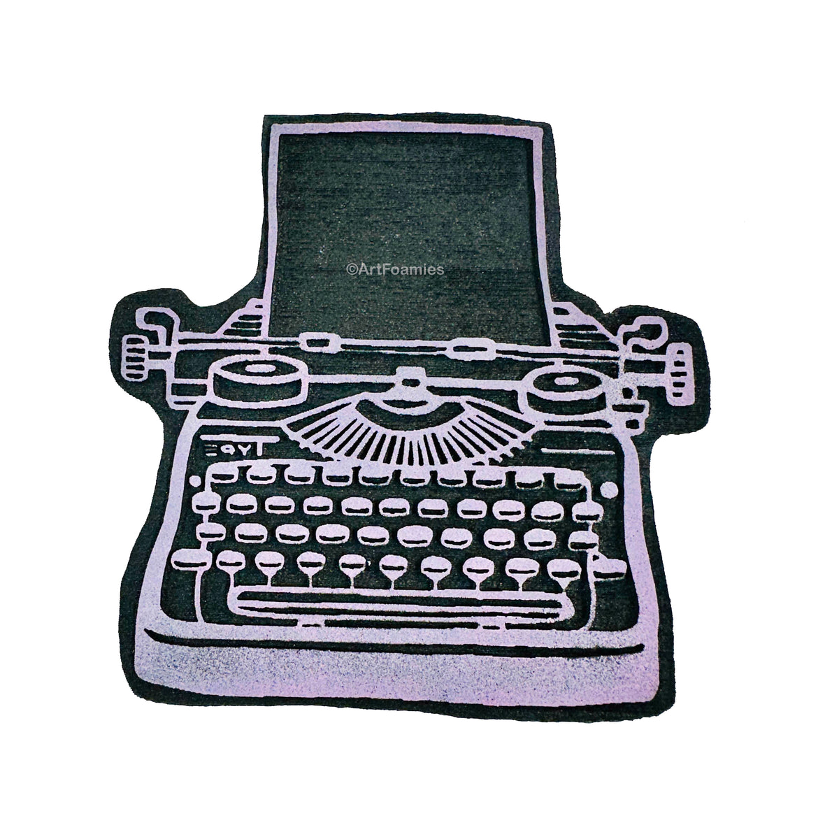 Maxi Moon | Typewriter | Foam Stamp – Art Foamies