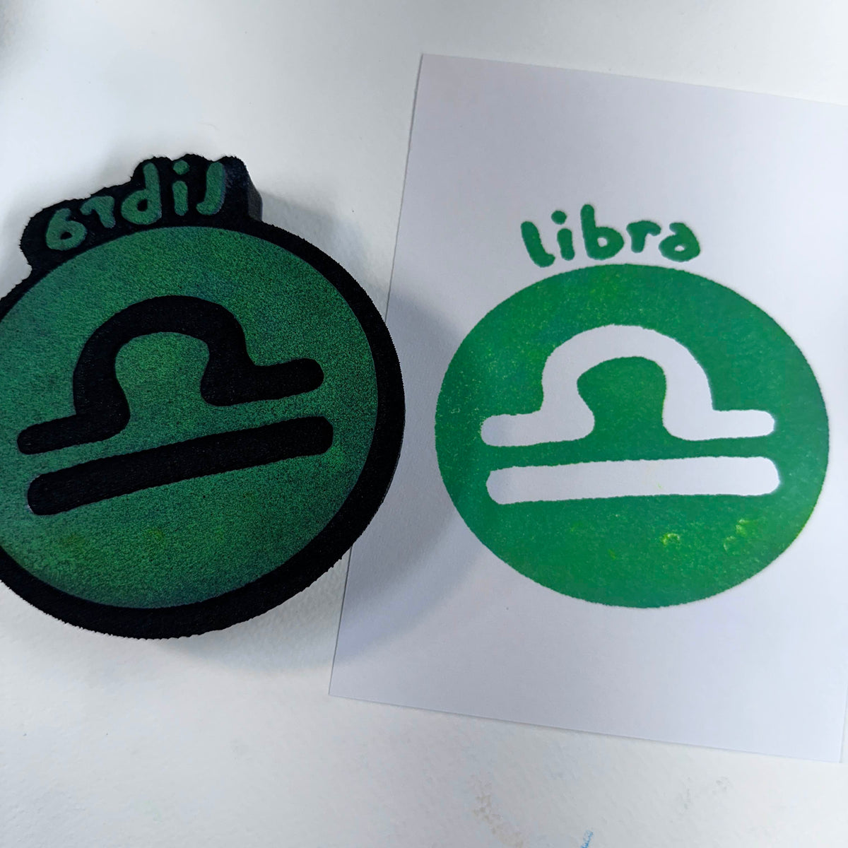 Zodiacs | Libra Sigil | Foam Stamp – Art Foamies