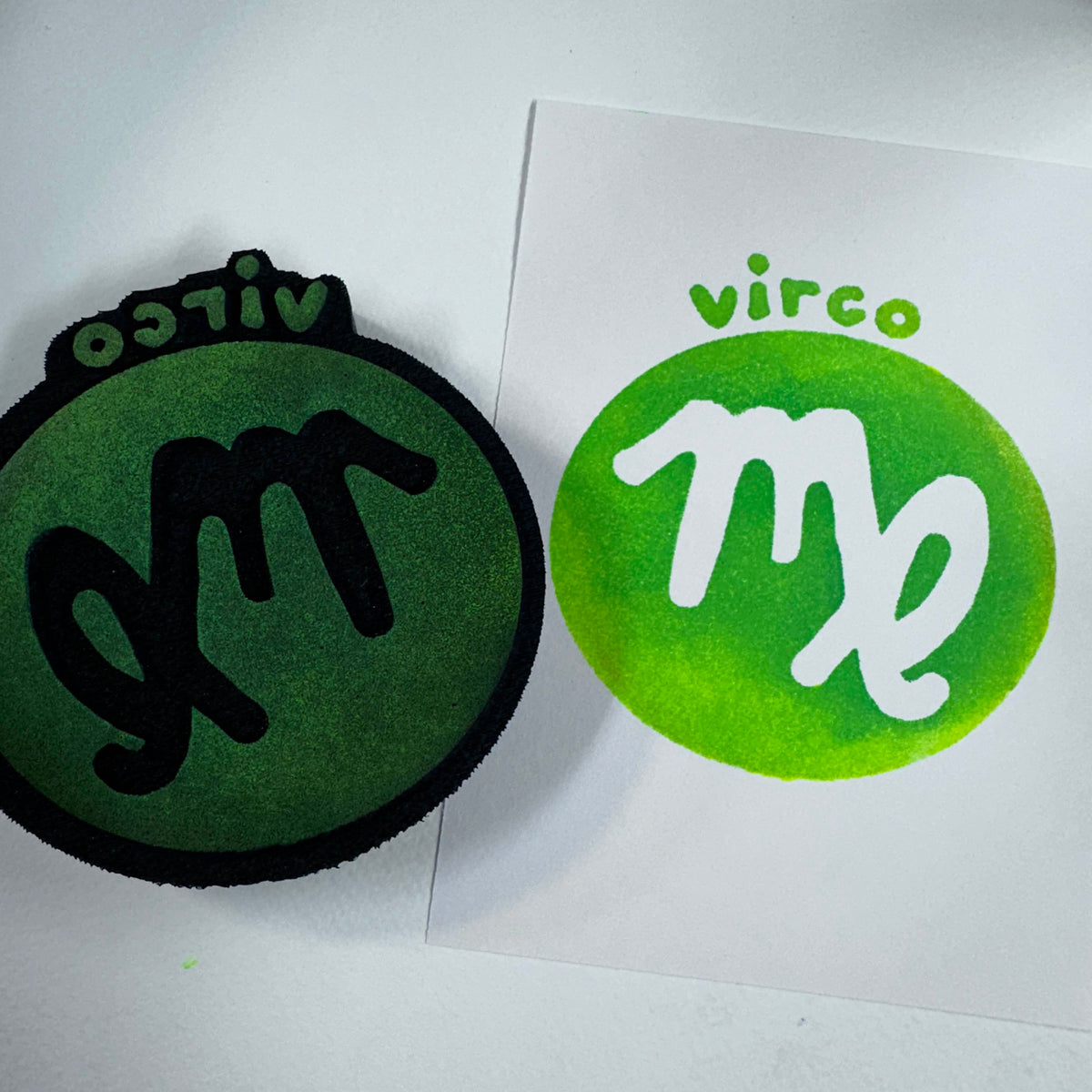 Zodiacs | Virgo Sigil | Foam Stamp – Art Foamies