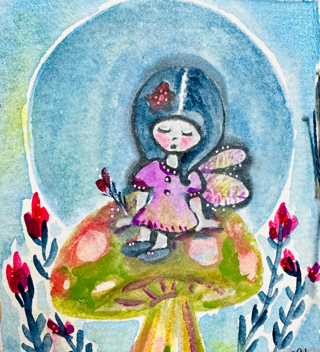 Kae Pea | Fairy Moonlight | Foam Stamp – Art Foamies