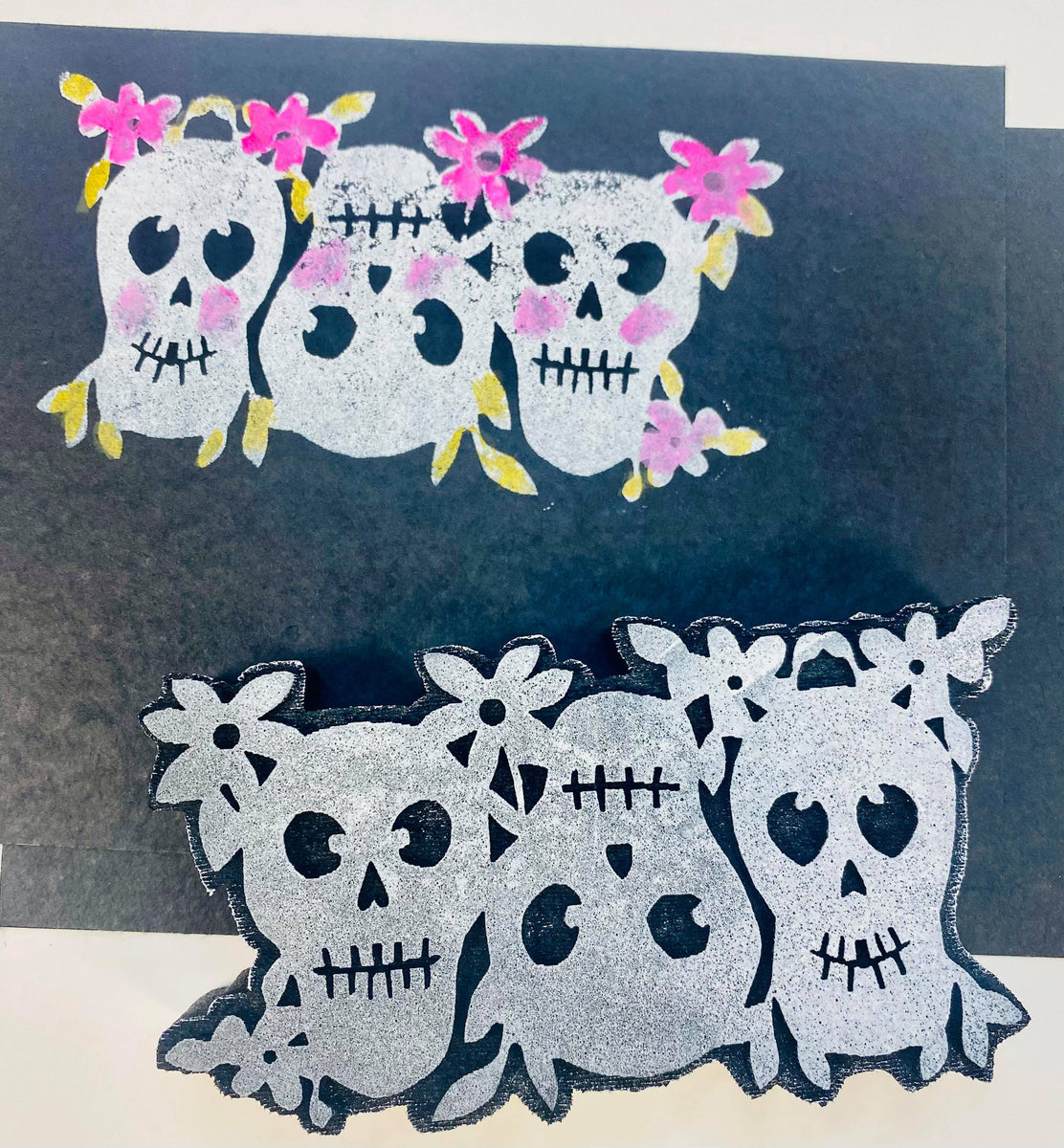 Jone Hallmark | Tres Amigos | Foam Stamp – Art Foamies
