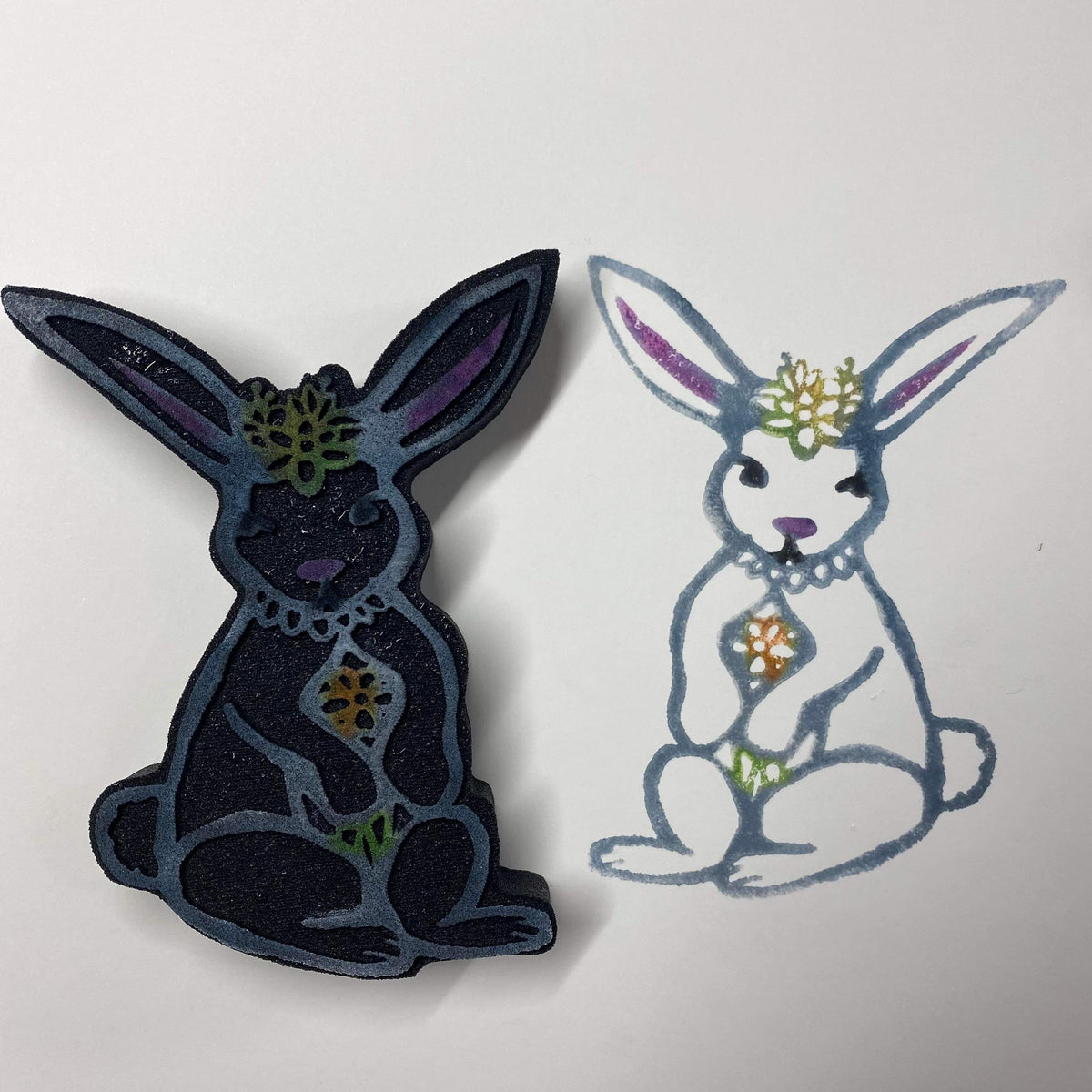 Kae Pea | Springy | Foam Stamp – Art Foamies