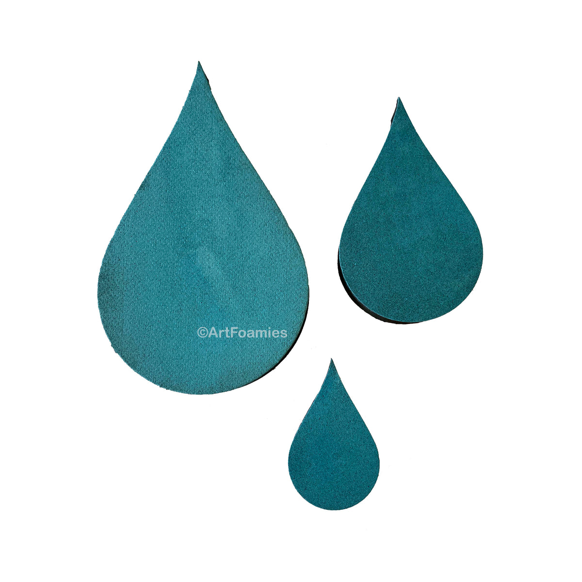 ArtFoamies Basics | Teardrop | Foam Stamp – Art Foamies