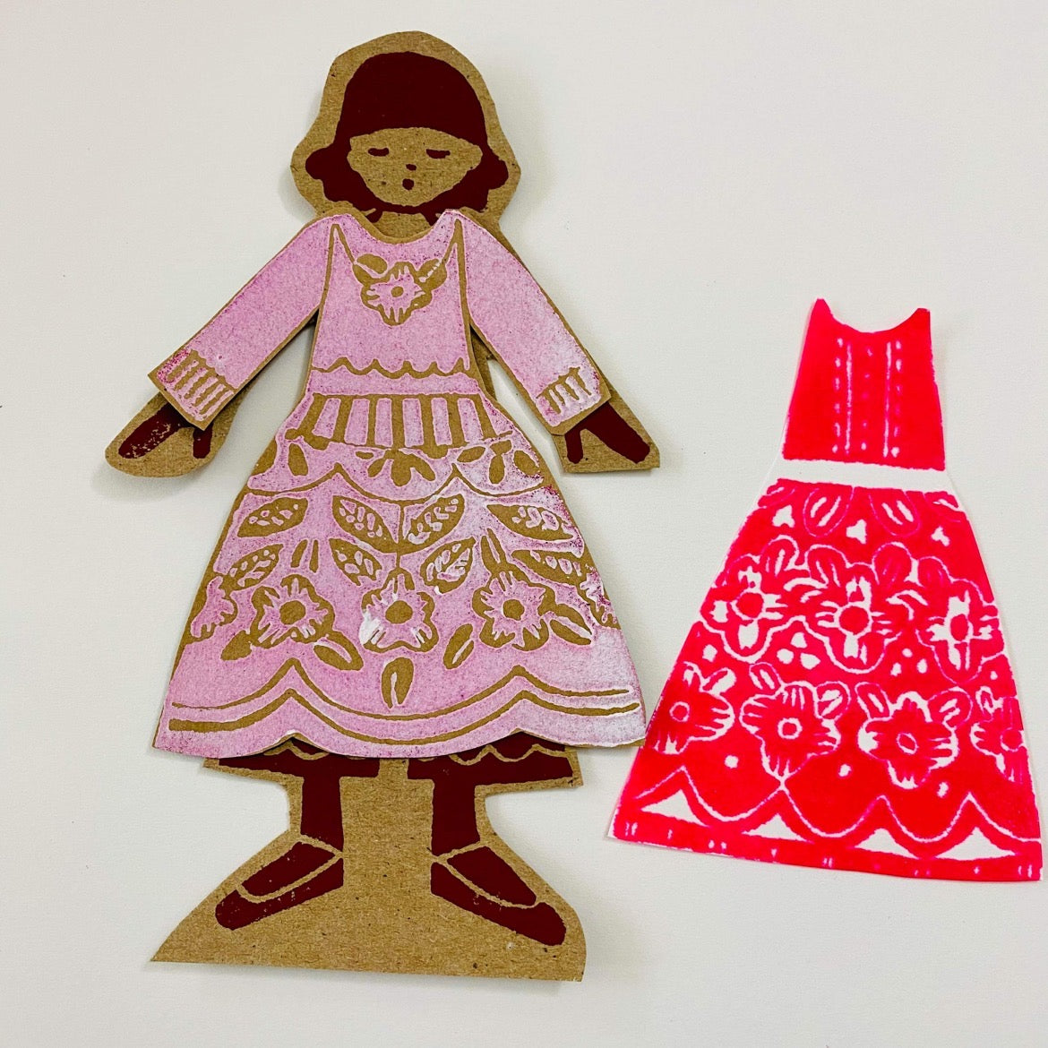 Jone Hallmark | Paper Doll Set 2 "Jonie" | Foam Stamps - Set of 4 – Art ...