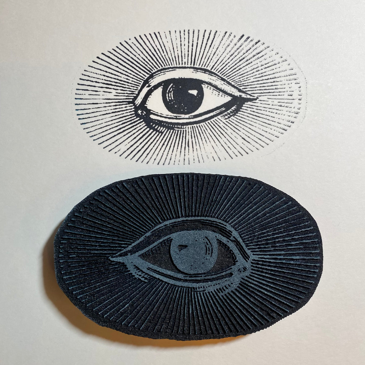 100 Proof Press | All Seeing Eye | Foam Stamp – Art Foamies