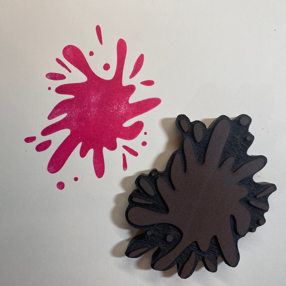 Cat Kerr | Paint Splatter | Foam Stamp – Art Foamies