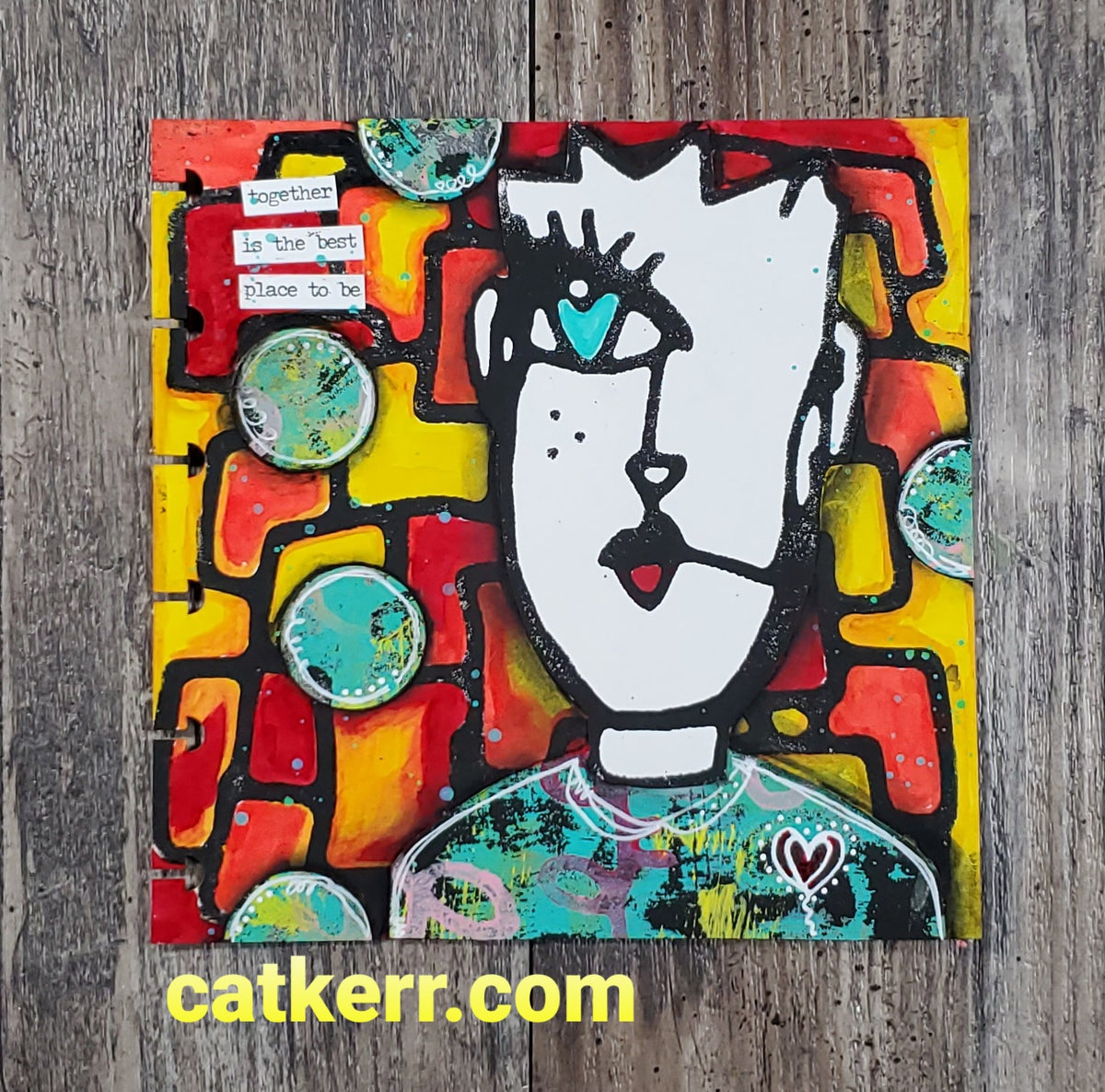 Cat Kerr | This Girl | Foam Stamp – Art Foamies